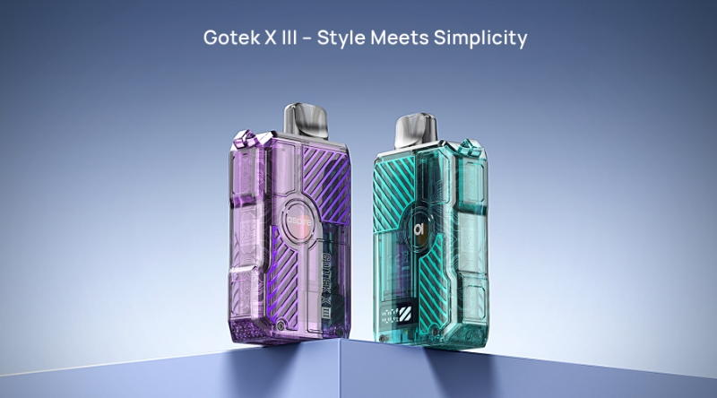 Aspire Gotek X III Pod Kit | 700mAh Battery, Refillable Pods – Vampire Vape