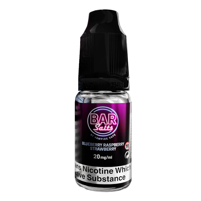 Vampire Vape Bar Salts - Blueberry Raspberry Strawberry - 10ml