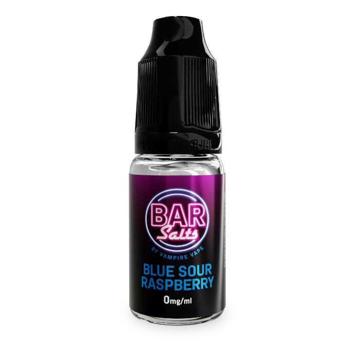 Blue Sour Raspberry 10ml Nic Salt E-Liquid - Bar Salts | Vampire Vape