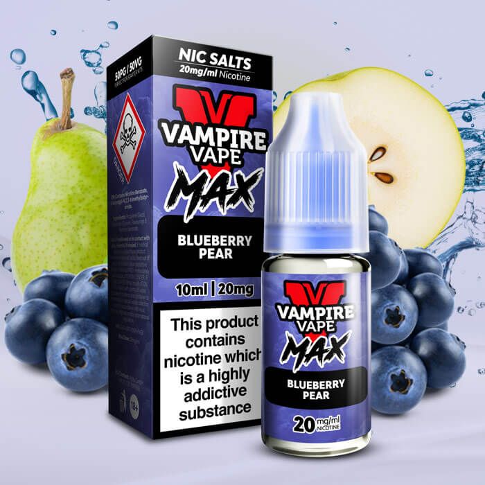 Vampire Vape Max Nic Salt Blueberry Pear 10ml | Vampire Vape