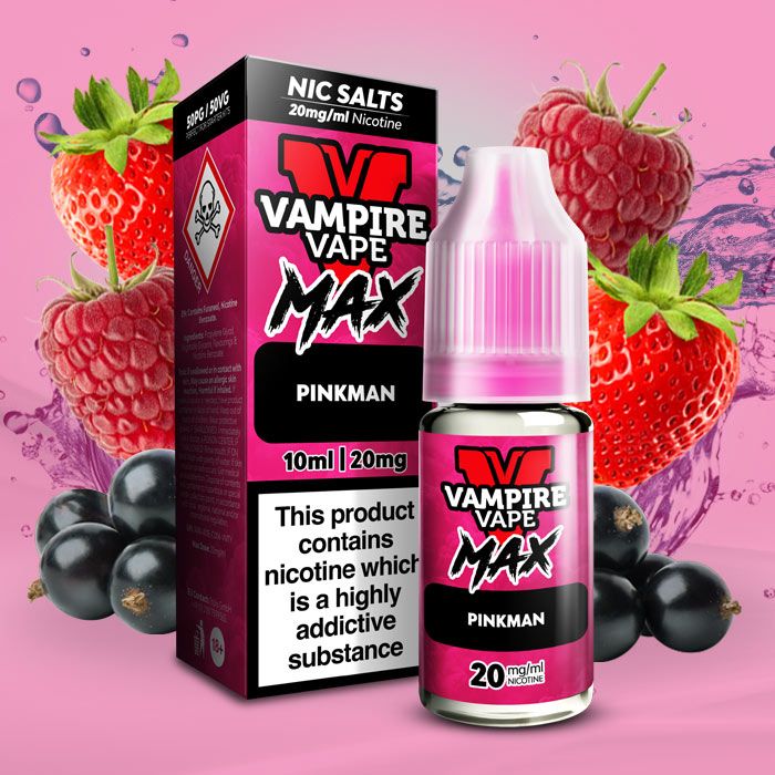Vampire Vape Max Nic Salt Pinkman 10ml | Vampire Vape