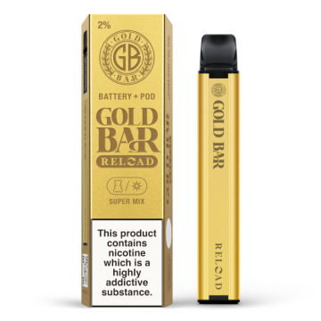 Buy Your Gold Bar Reload Refill Prefilled Pods - 2PK Today | Fast Delivery